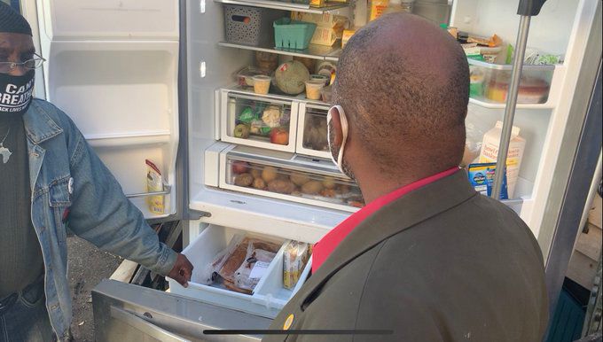 Community Fridge Fighting Food Insecurity in Kingston