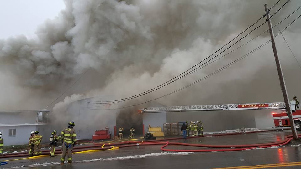Massive Fire Severely Damages Big O Farms in Genesee County
