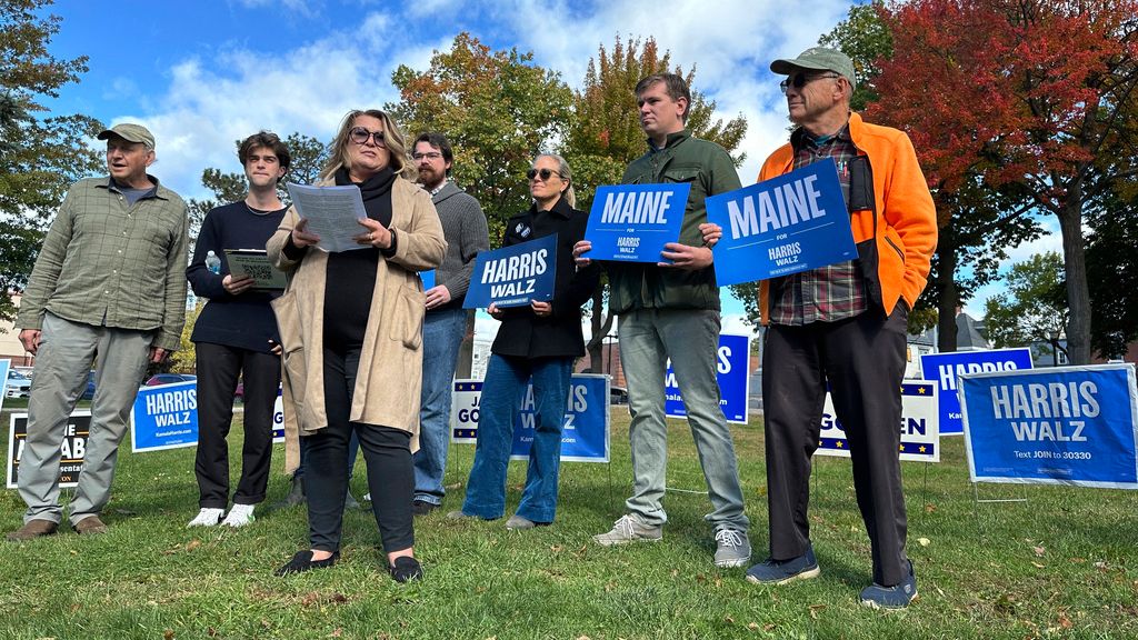 Harris eyes a rural Maine congressional district