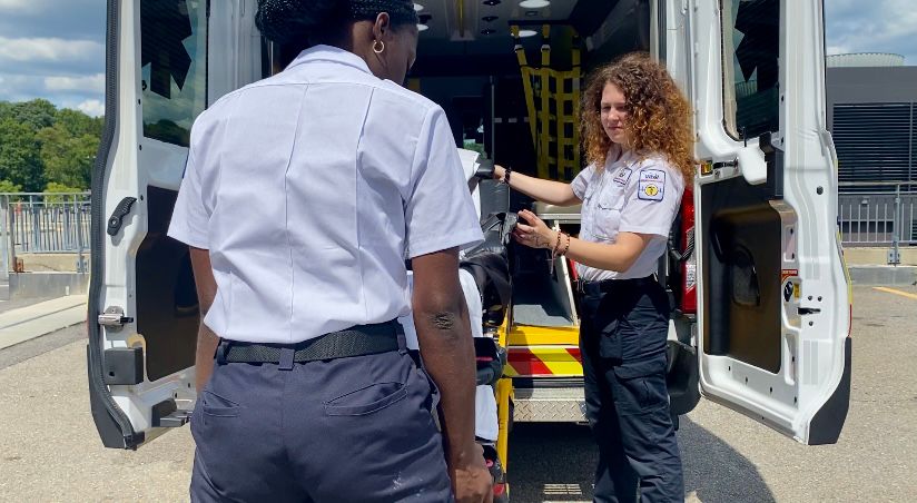 Worcester native training to become an EMT