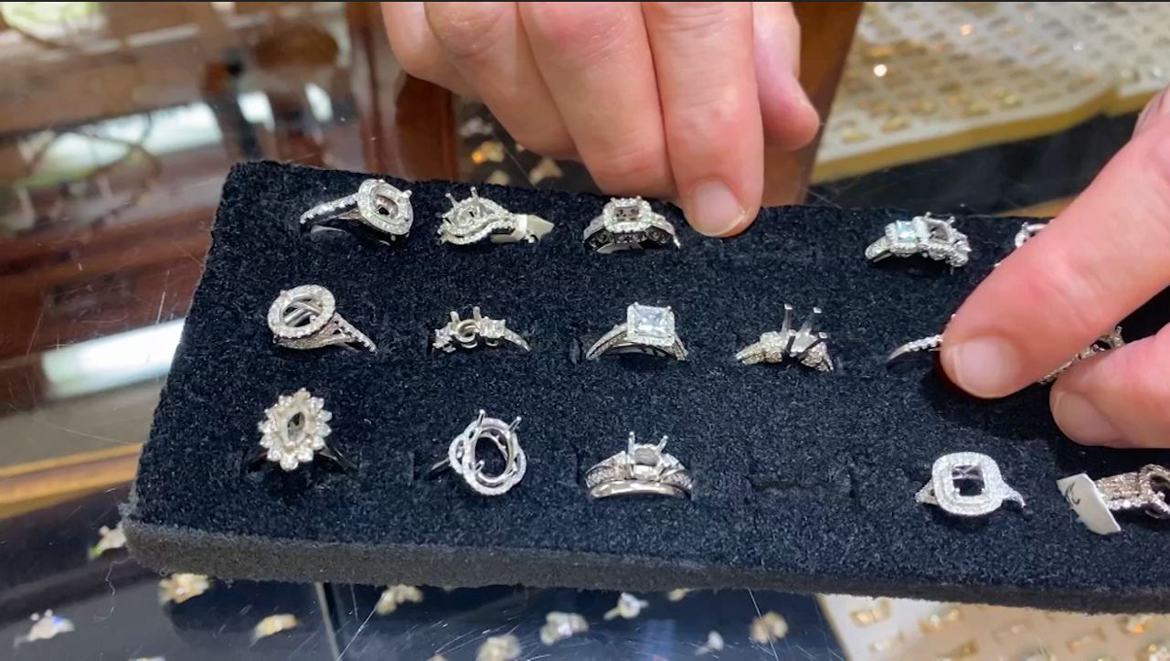 Engagement ring sales on the rise