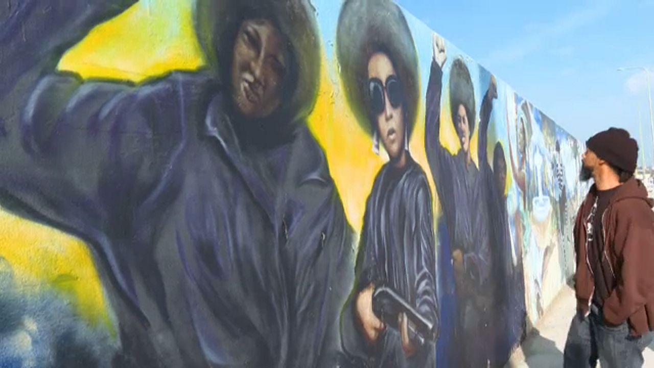 Artist Speaks After Swastikas Deface Black Panther Mural