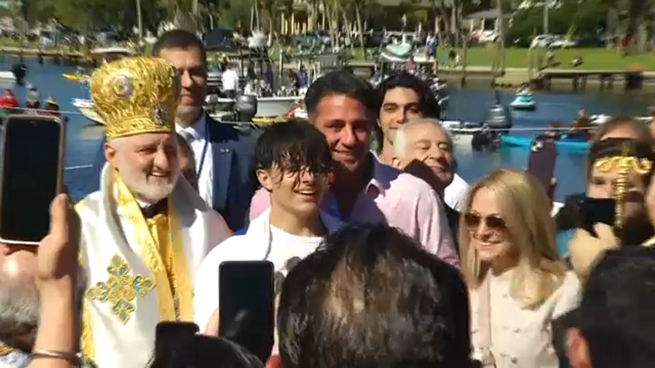 Cross retrieved at 117th Tarpon Springs Epiphany celebration