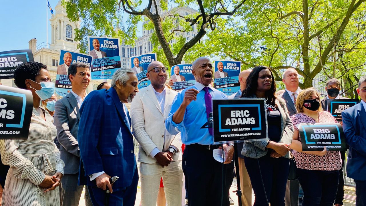 Adams rallies with supporters, launches get out the vote effort ahead ...
