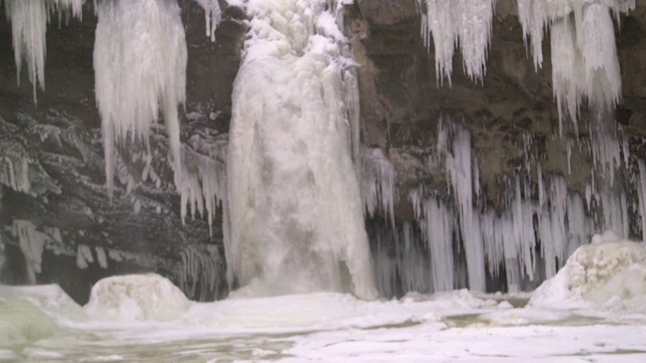 Exploring Ohio: Winter ice formations