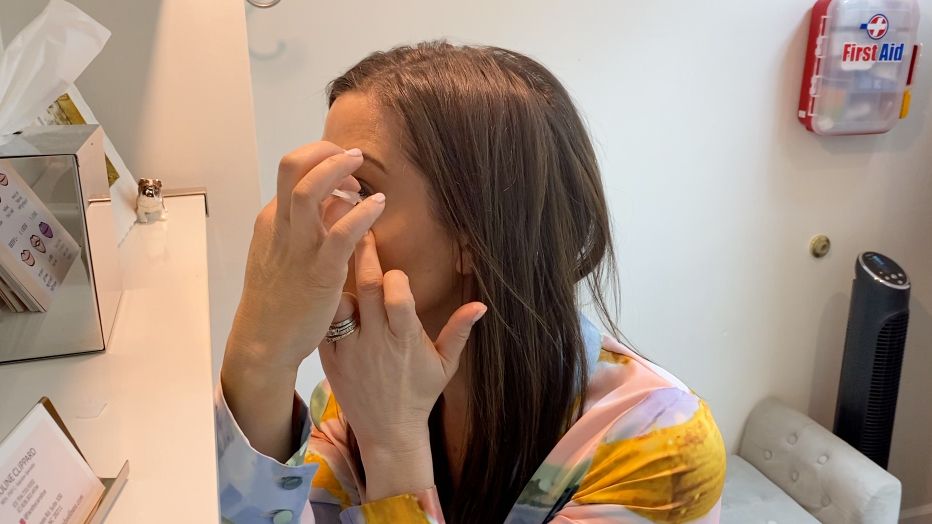 Eye drops designed to lift eyelids without surgery