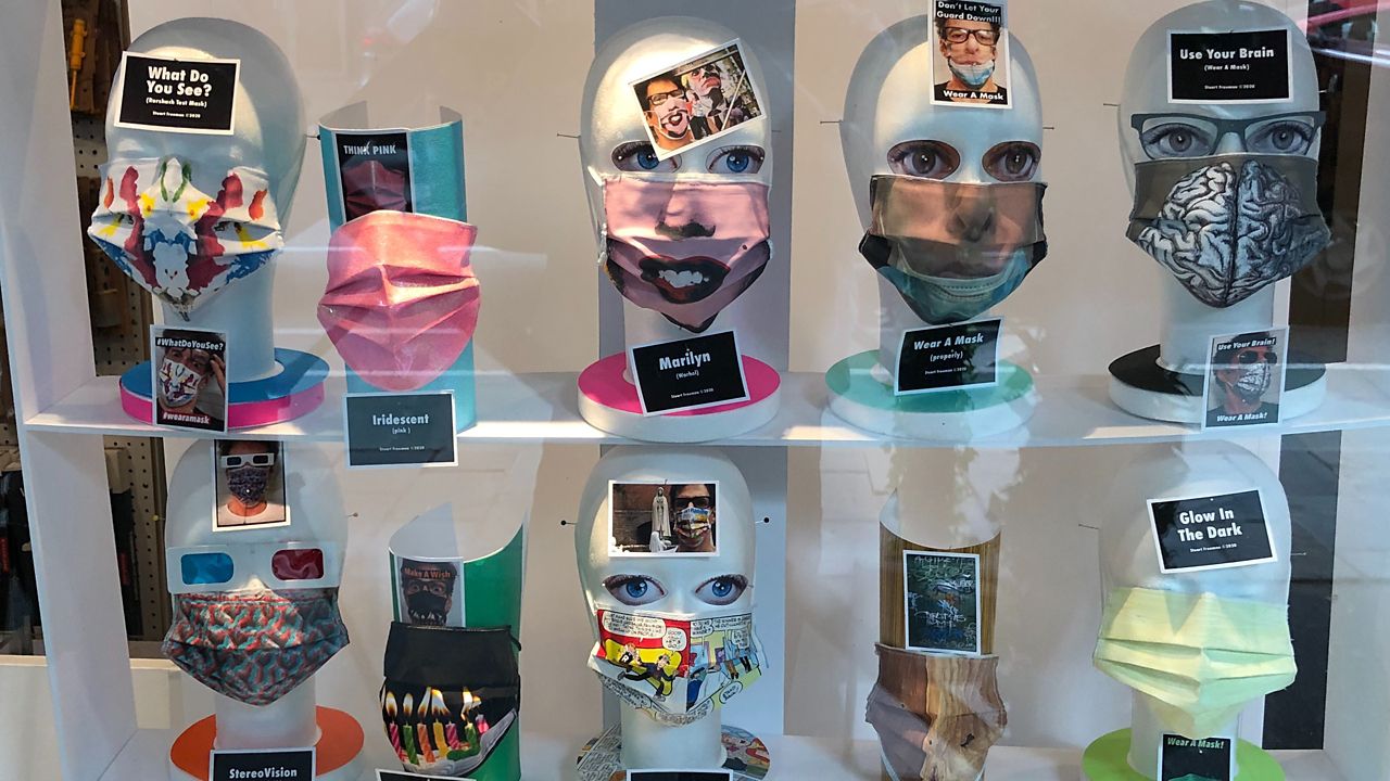Designer Hopes Masks Bring Joy and Raise Money