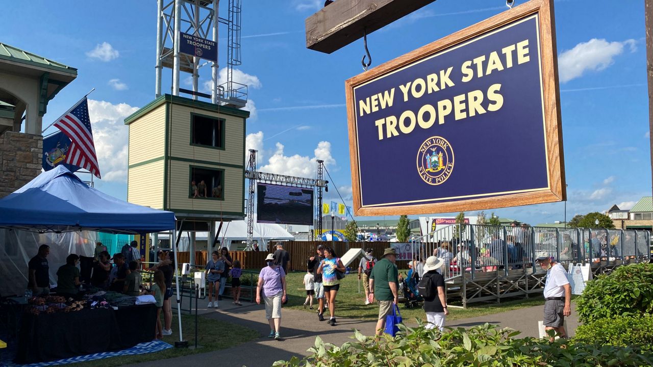 New York State Police use State Fair as recruiting effort