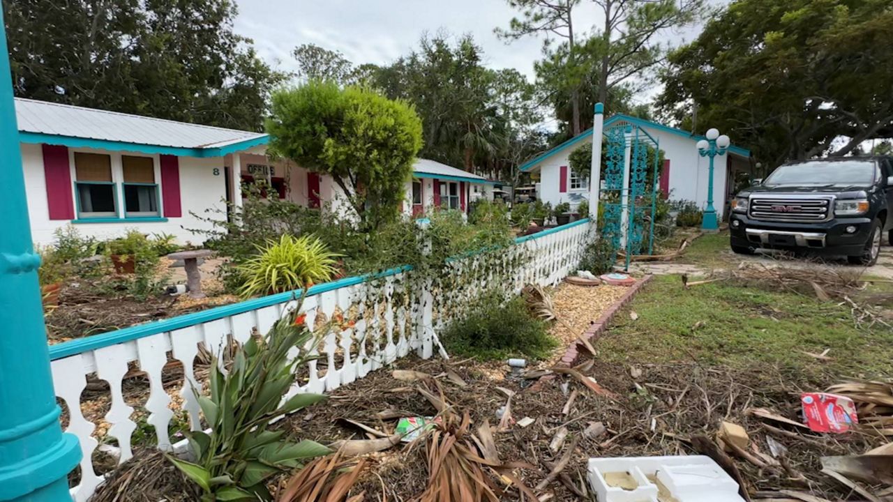 Cedar Key inn sees damage from Debby after renovation