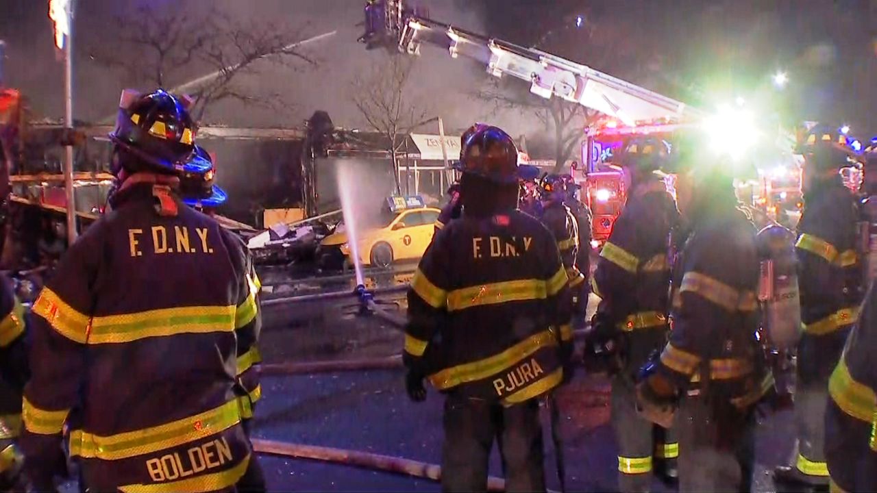 Sunnyside Fire Rips Through Row of Stores