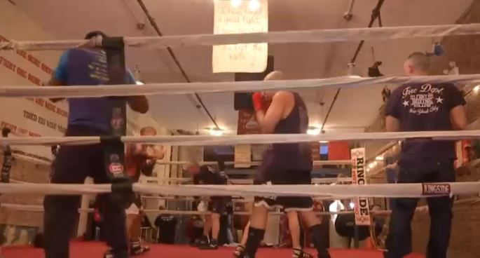 FDNY boxers prepare for charity bout at MSG
