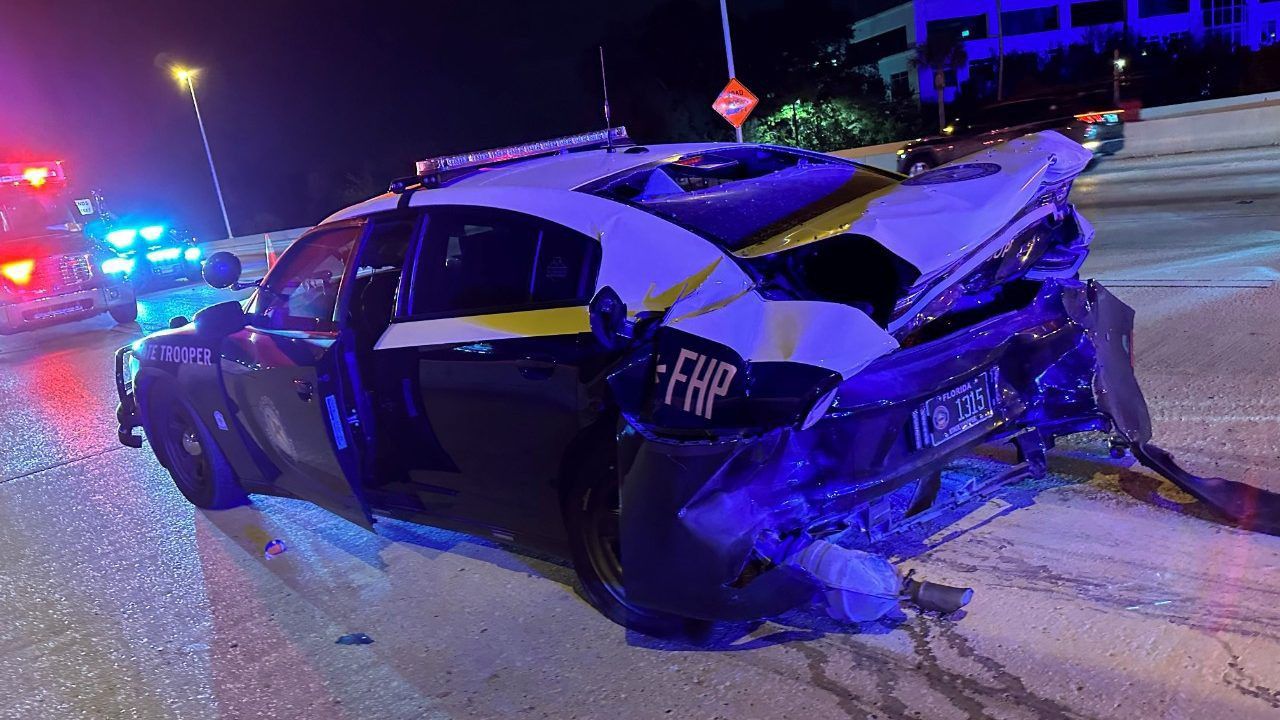 FHP trooper hit by alleged impaired driver in Tampa