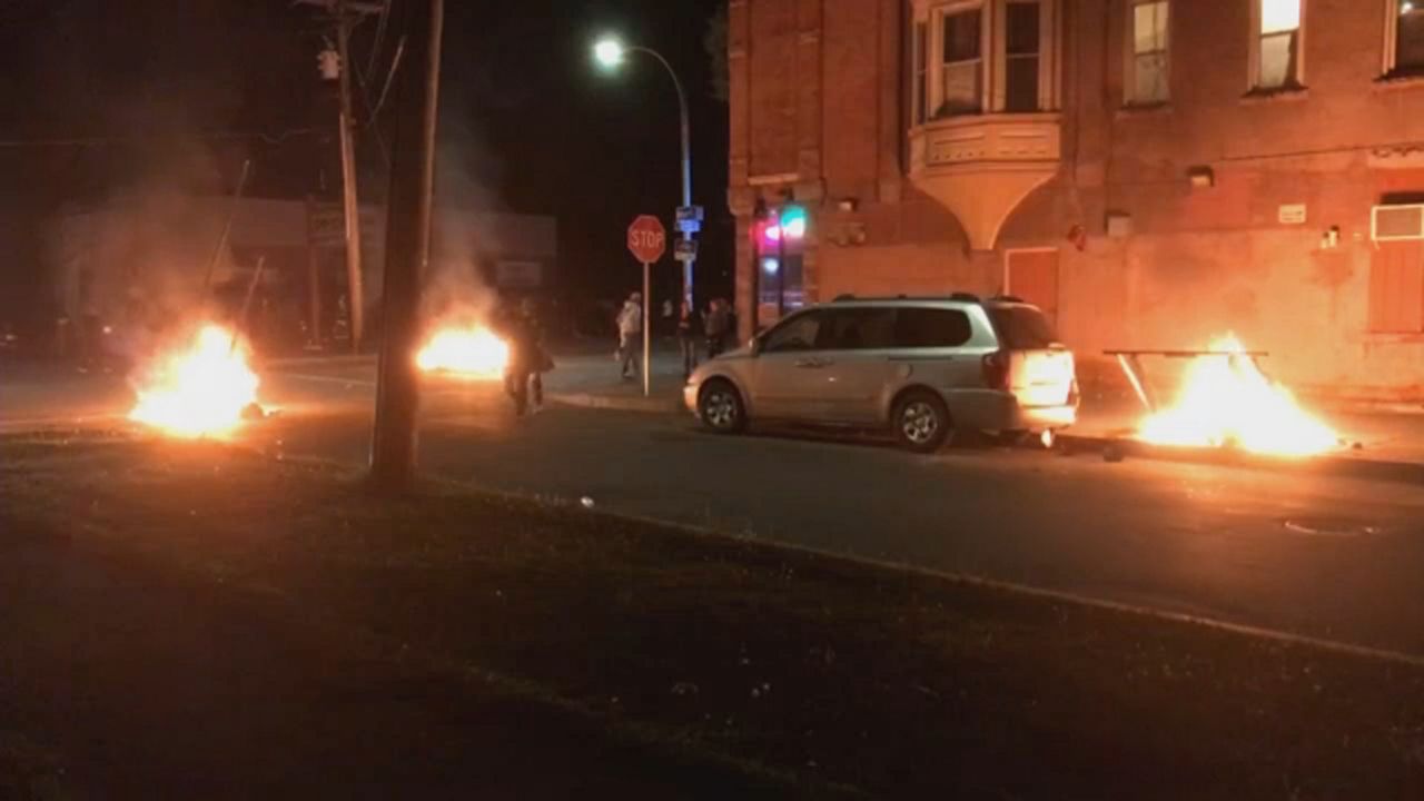 Fires set in street not far from where man shot by RPD