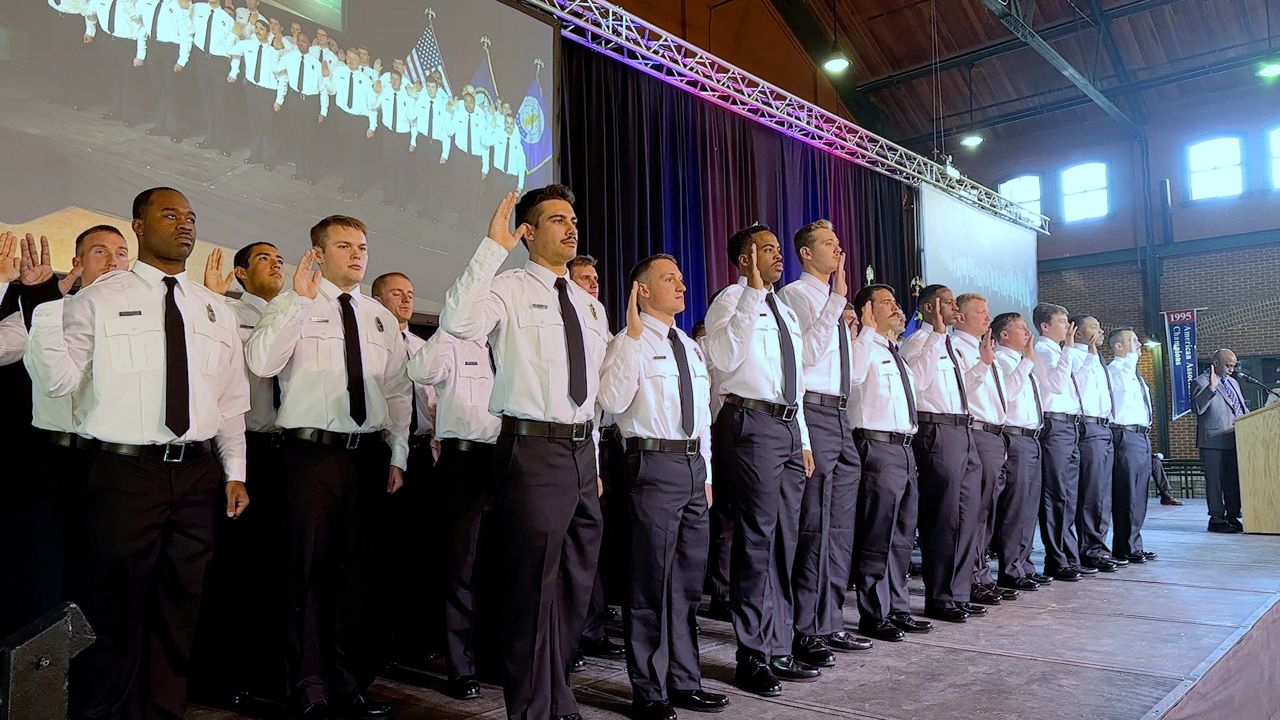 Louisville Fire Department graduation