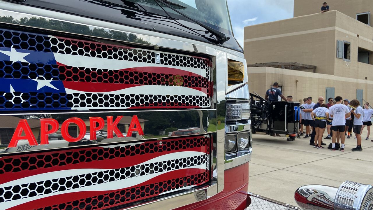 Apopka summer camp offers hands-on firefighter training