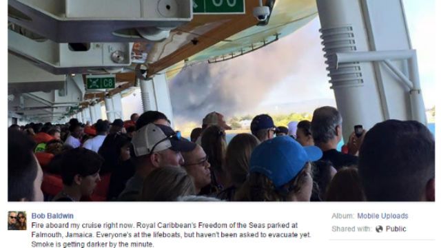 Crew Member Burned in Fire on Royal Caribbean's Freedom of the Seas