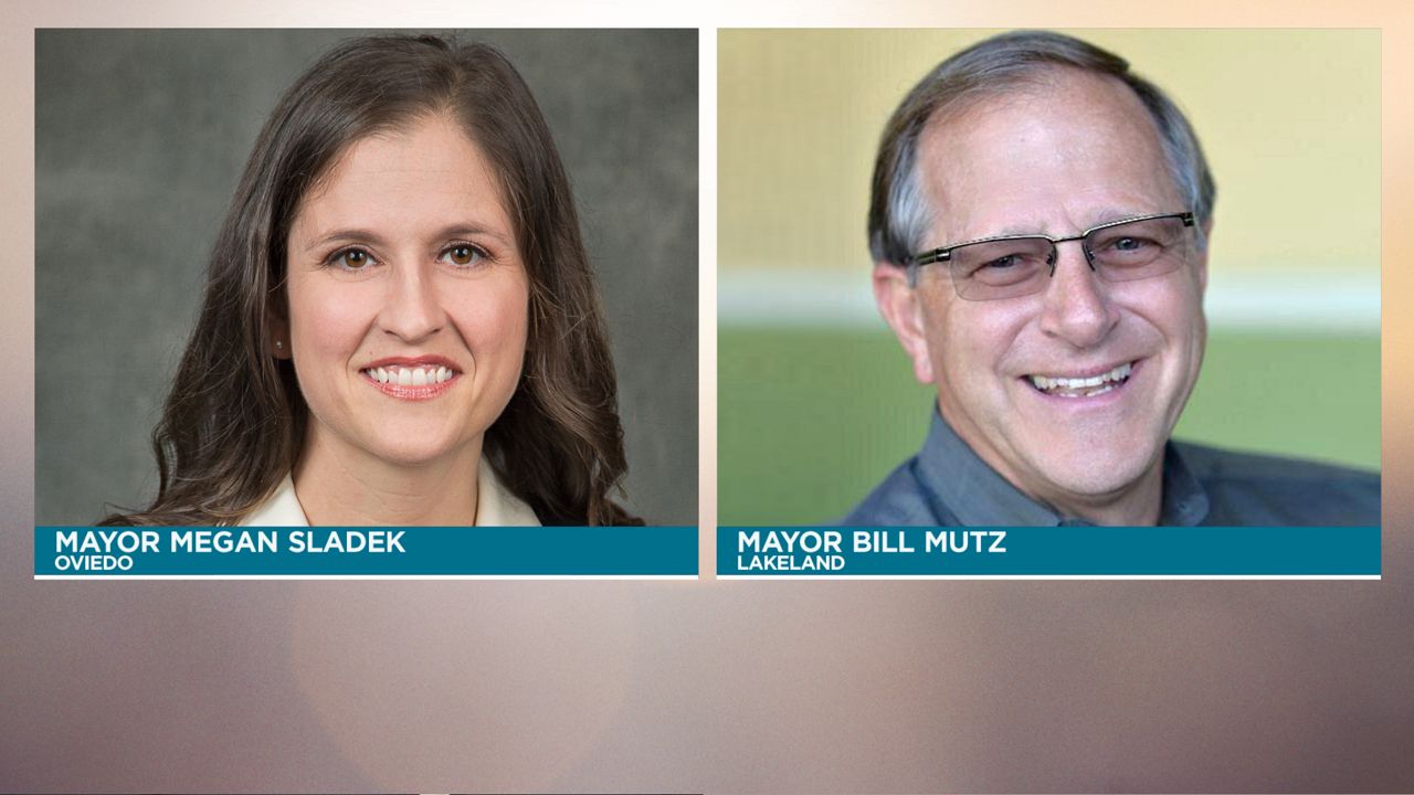 A roundtable with mayors Megan Sladek and Bill Mutz