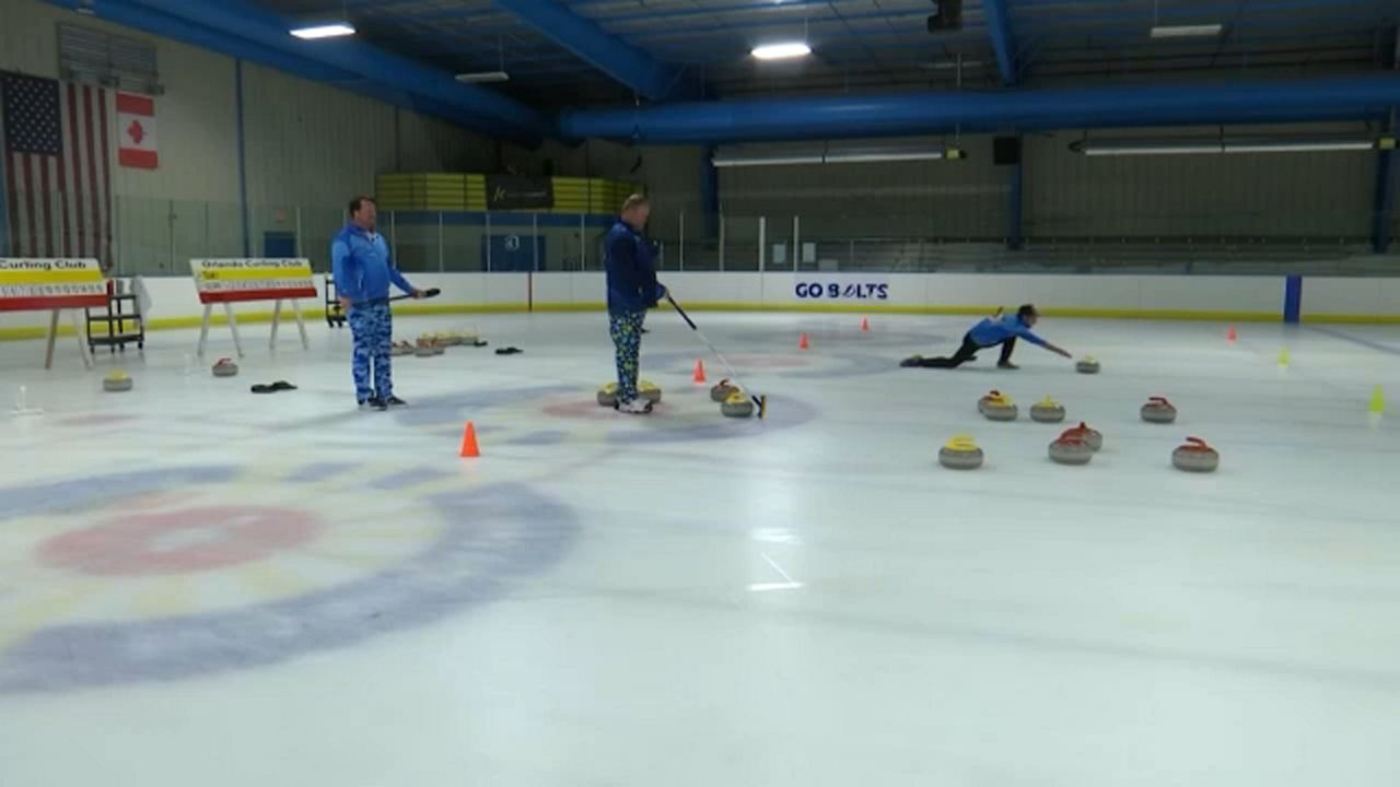 Try your hand at curling with the Orlando Curling Club