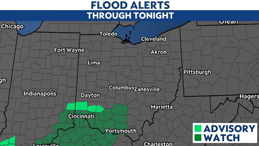 Dayton Ohio Flood Map