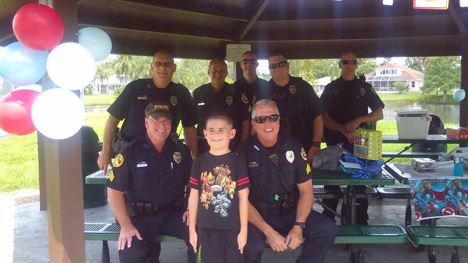 Police Celebrate Boy's Birthday After No One RSVPs To Party