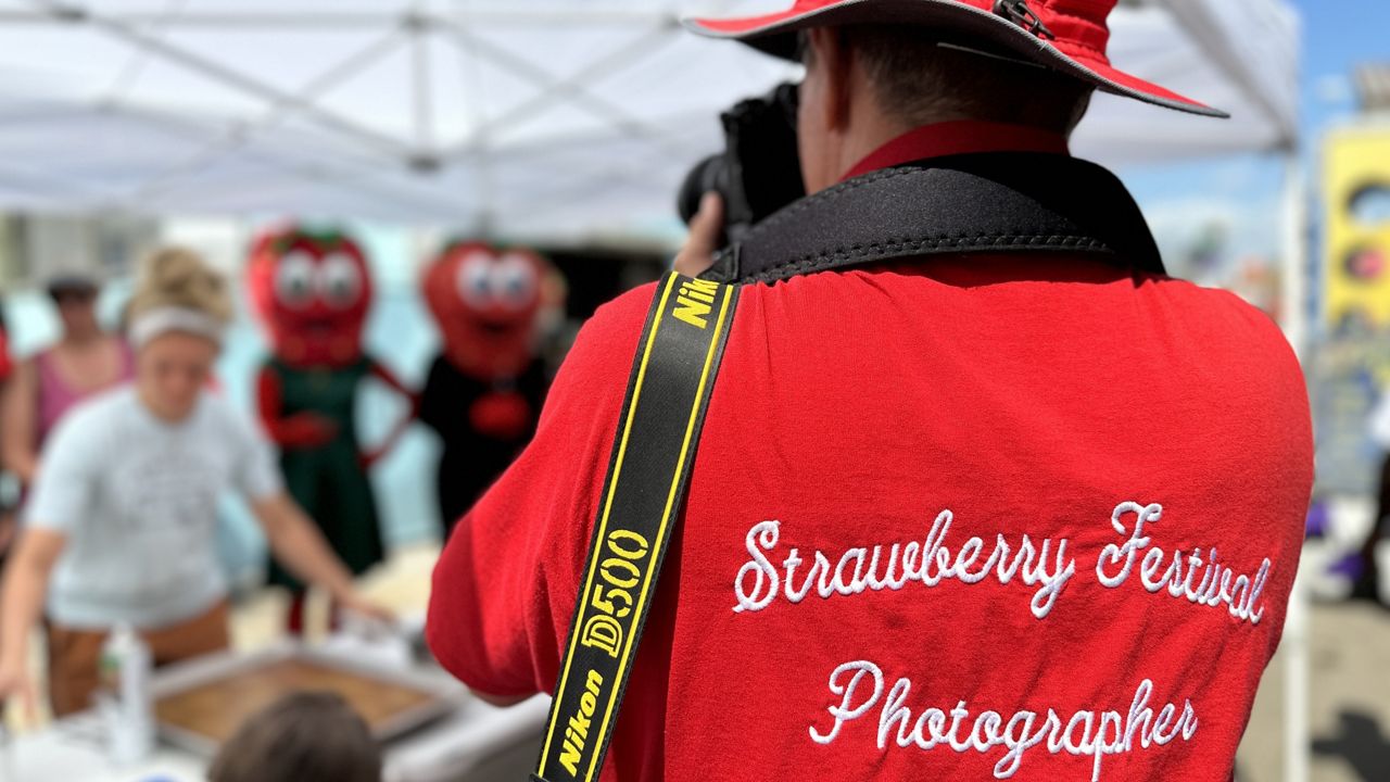 Strawberry Festival photographer retires after 56 years