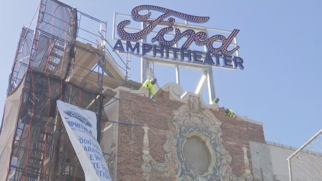 Restaurant Space Takes Shape Next to Coney Island's Ford Amphitheater