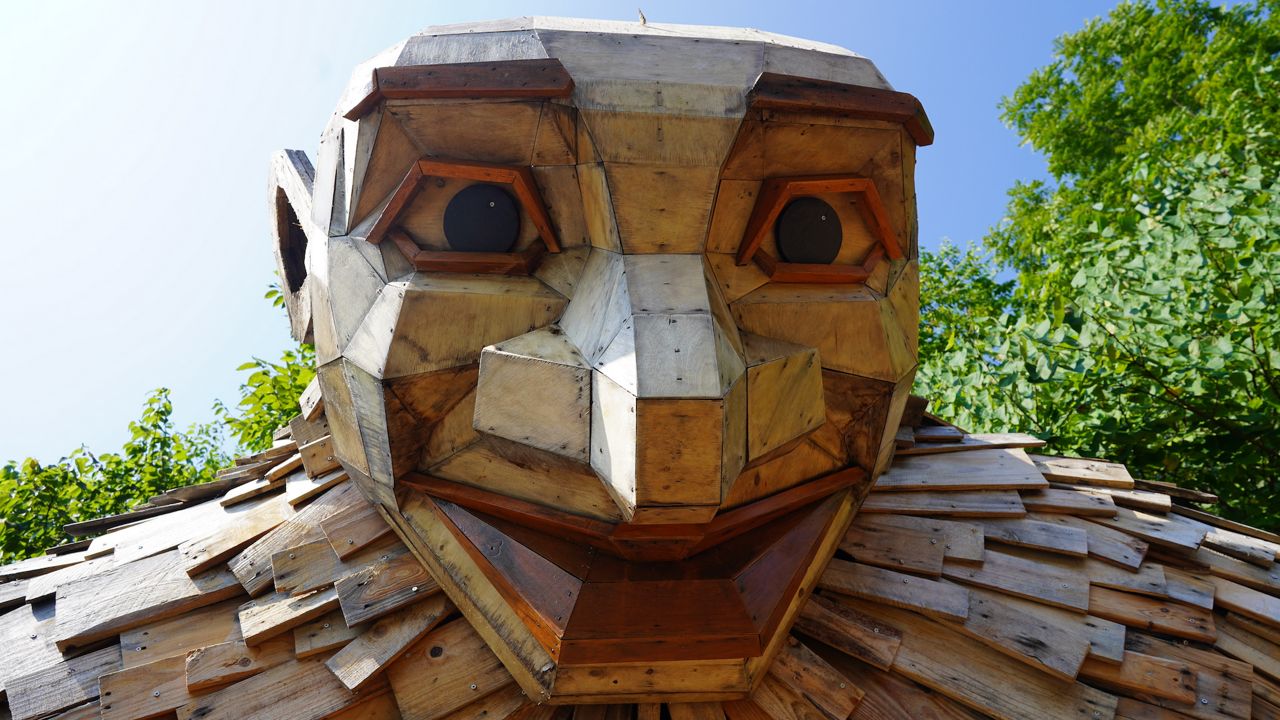 Bernheim gets one-of-a-kind Tin Man sculpture