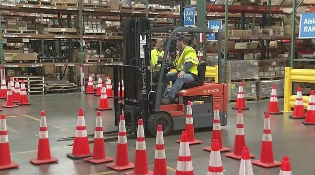 Forklift Rodeo Puts National Grid Employees To The Test