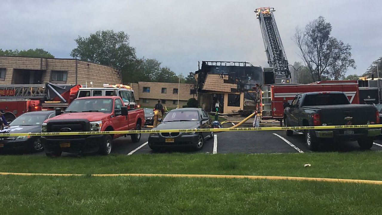 Slingerlands Apartment Complex Fire