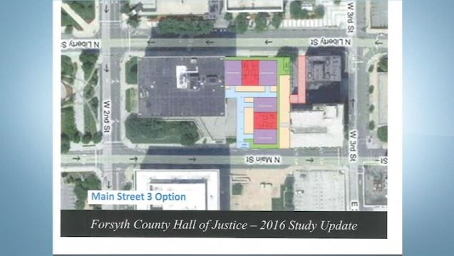 Forsyth Co. Commissioners Looking at $100 Million Courthouse Designs