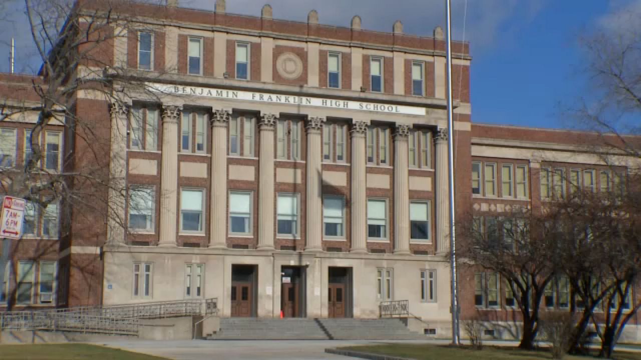 Counselors working with students after Franklin HS shooting
