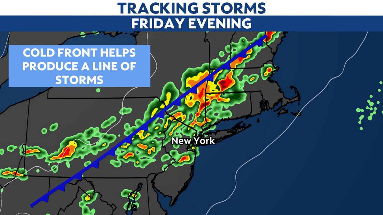 Storms could bring travel trouble and damaging winds
