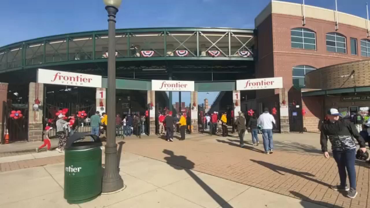 Red Wings fans enjoy home opener at Frontier Field