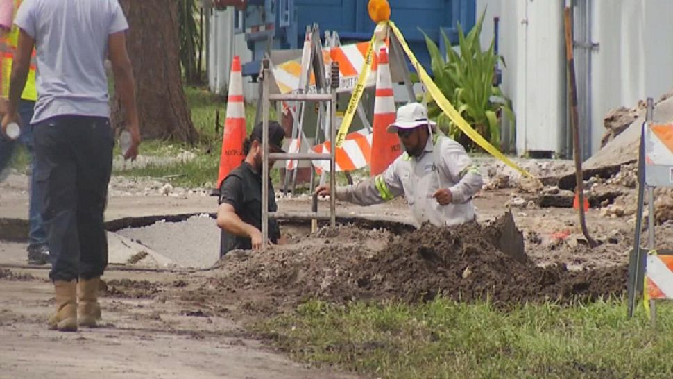 Temporary Fix Is In, Water Restored In Fort Lauderdale