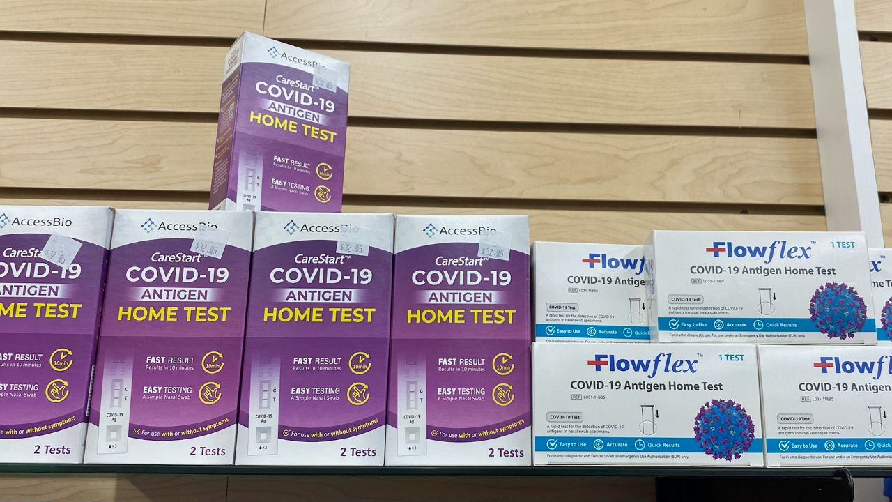 COVID-19 test kits fly off shelves in Western New York