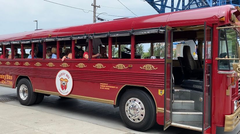 Cleveland Funny Bus dishing laughs and history lessons