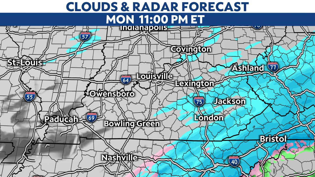 More light snow arrives this afternoon into tonight