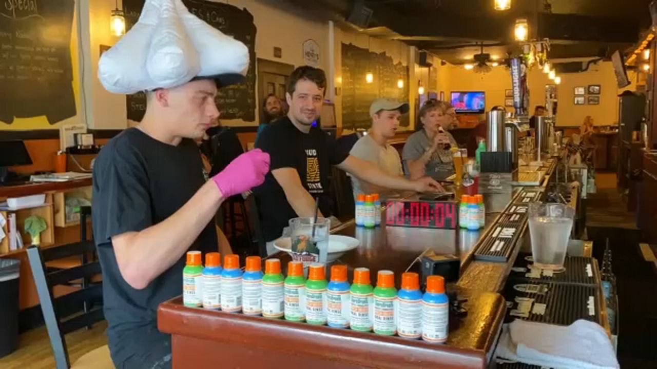 Angry Garlic in Baldwinsville hosts garlic eating contest