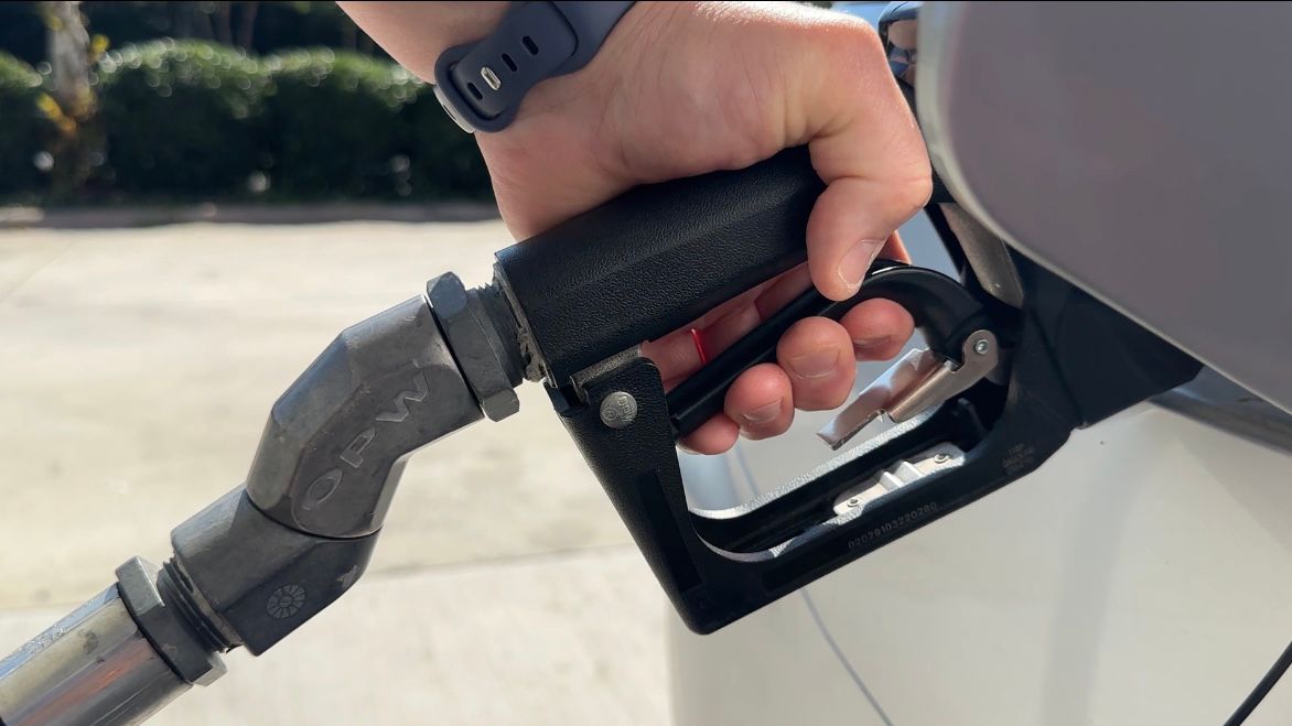 Gas Pump Handle Lock