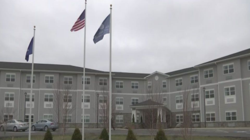 Grand opening ceremony for a senior housing complex in Gates