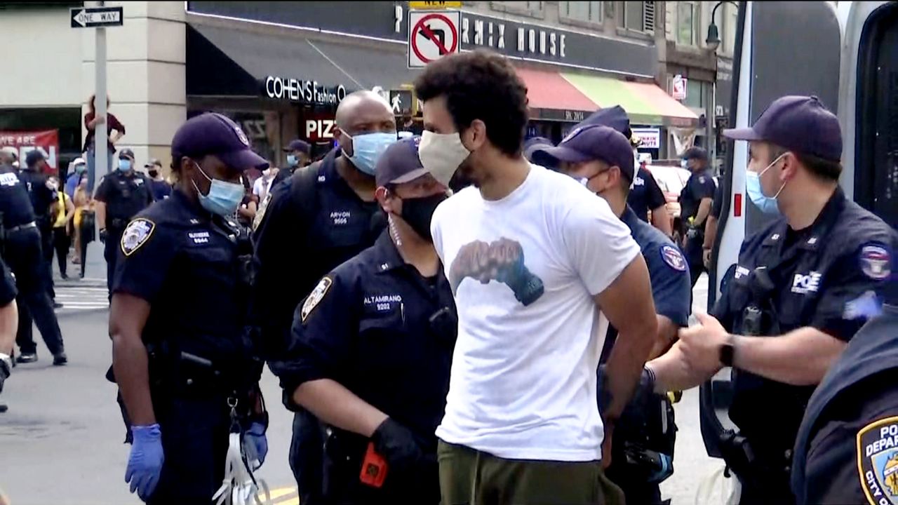 Protesters Union Square Rally Over Death of George Floyd