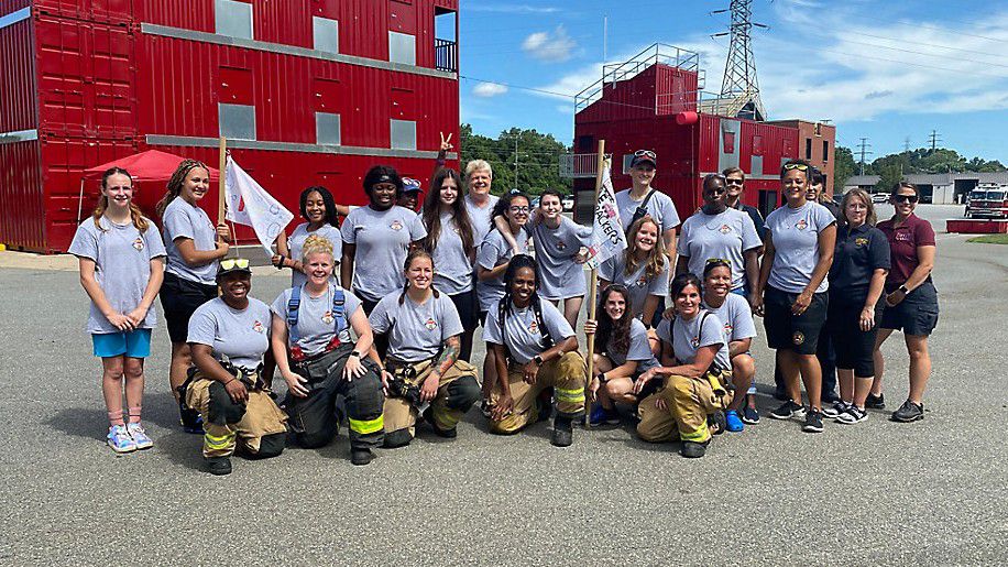 Camp Spark: inspiring girls in firefighting