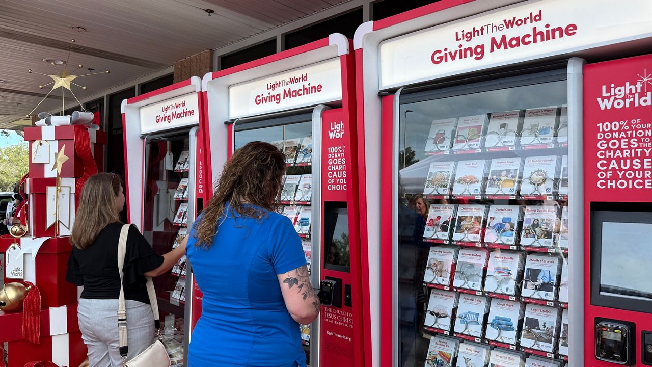 'Giving Machine' in Clearwater to help people in need