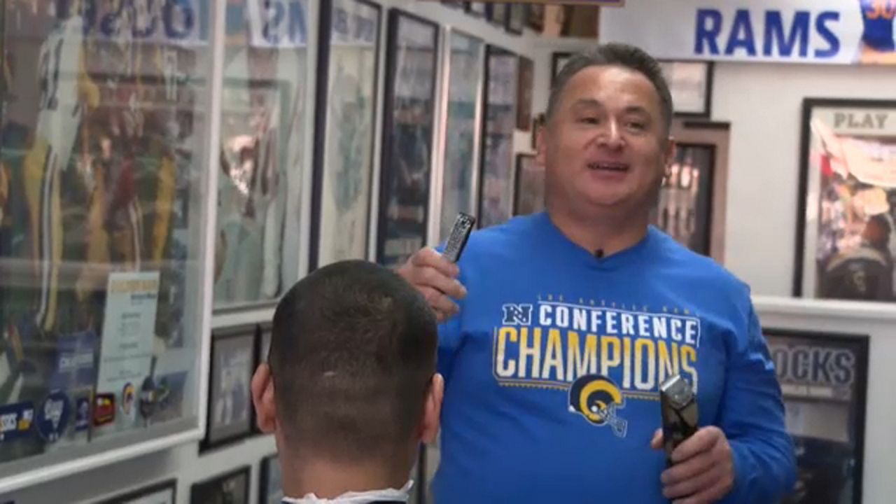 The Ultimate Rams Barber Shop