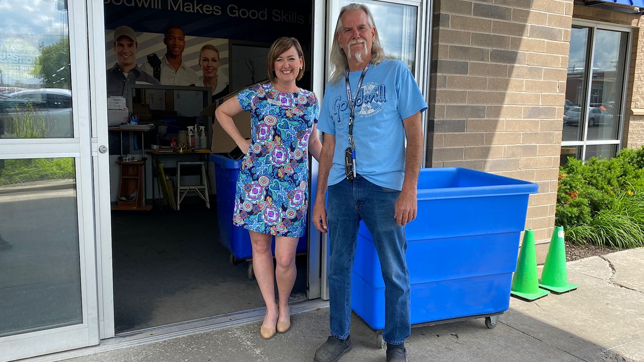 Goodwill staff staying hopeful despite lack of donations