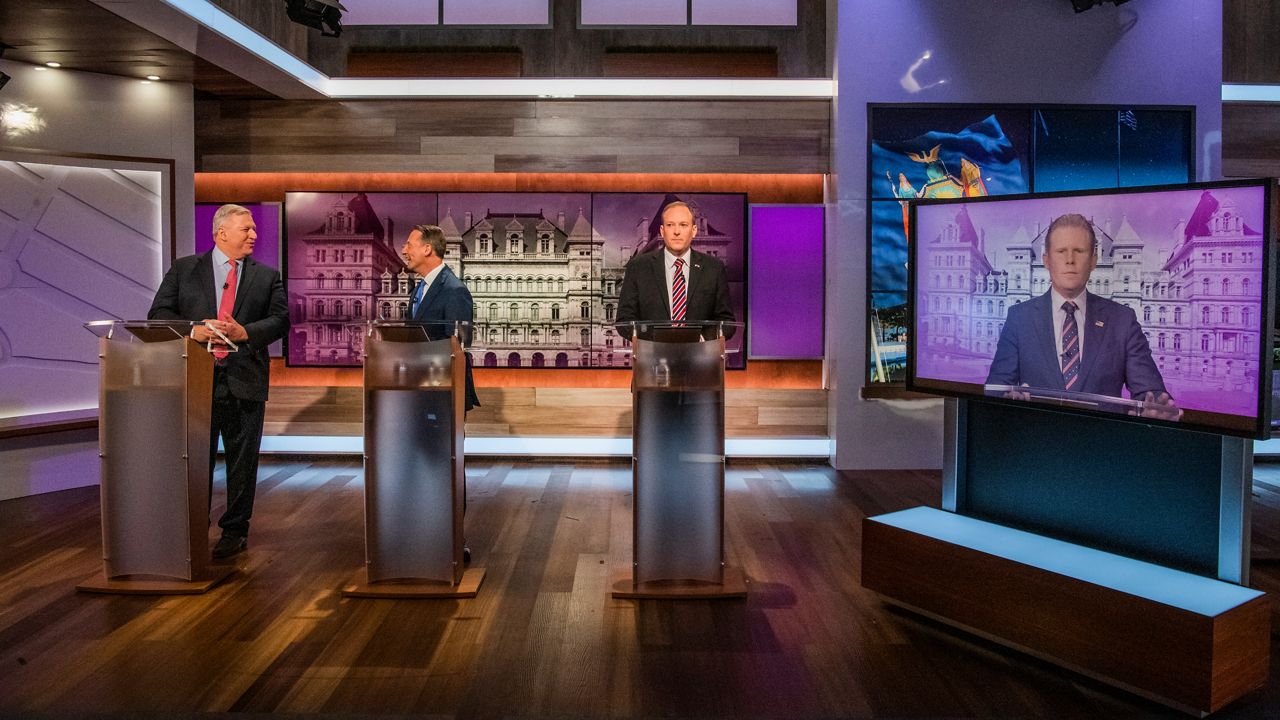 GOP governor candidates clash during Spectrum News debate