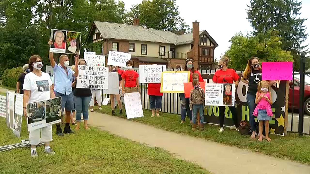 Protesters Demand Changes at the Grand in Rome