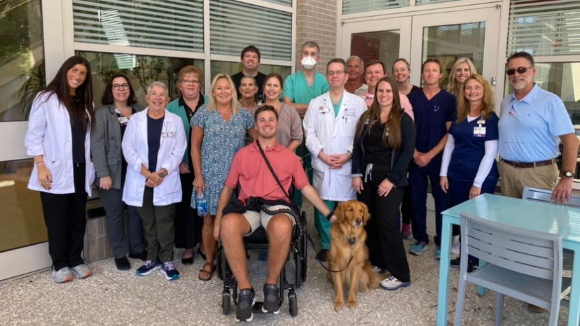 Man reunites with team that saved his life