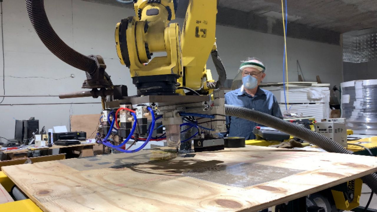 Granville Slate Company Using Inventory to Build Face Shields for ...