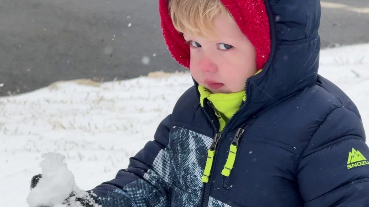 Western N.C. sees first snowfall of season